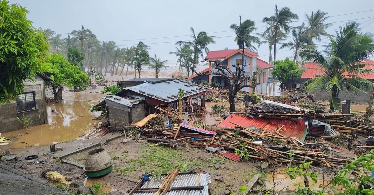 Supertaifun „Fung-Wong“ trifft in den Philippinen auf Land